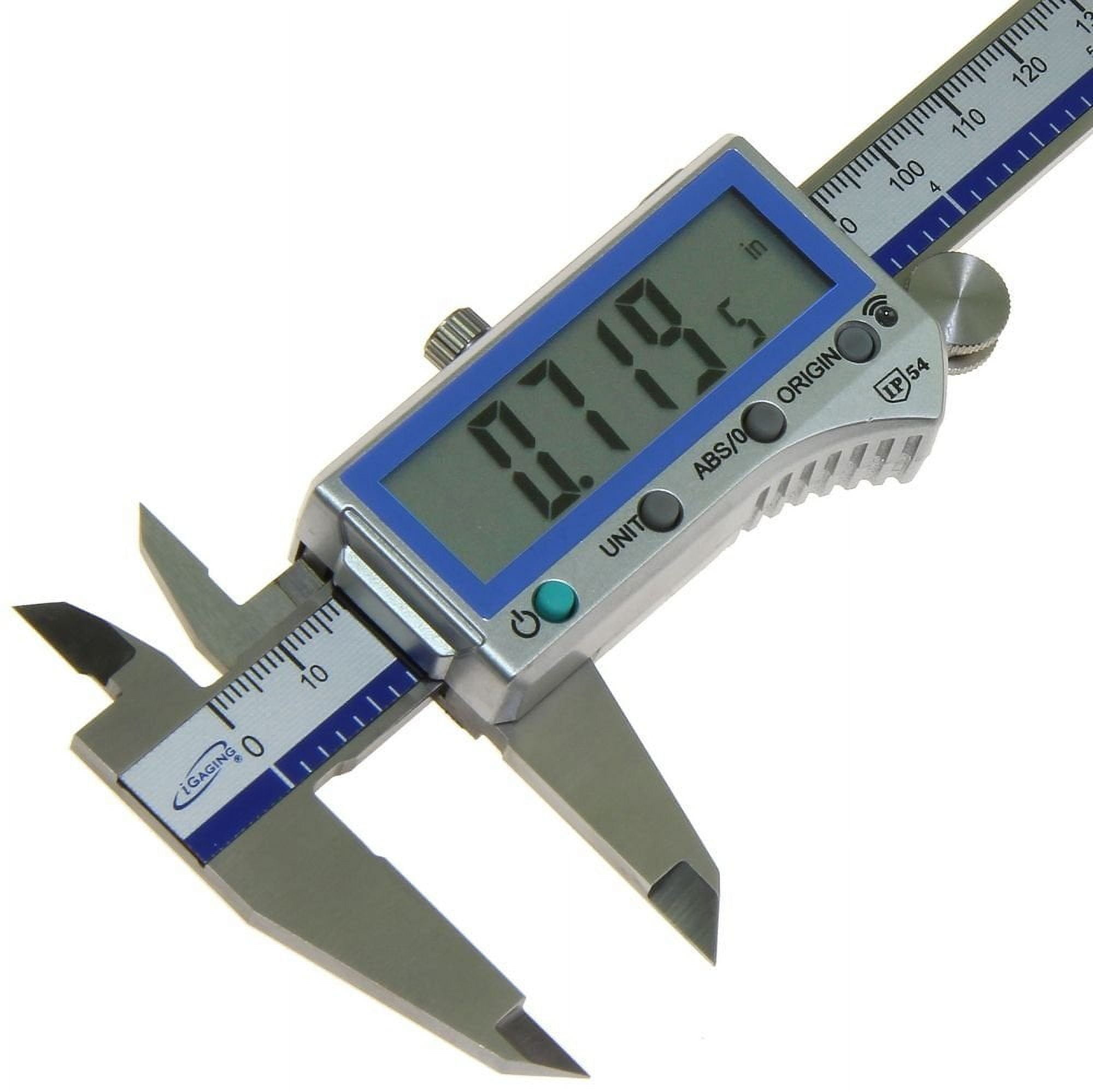 iGaging Digital Electronic Caliper Absolute Origin Smart Bluetooth ...