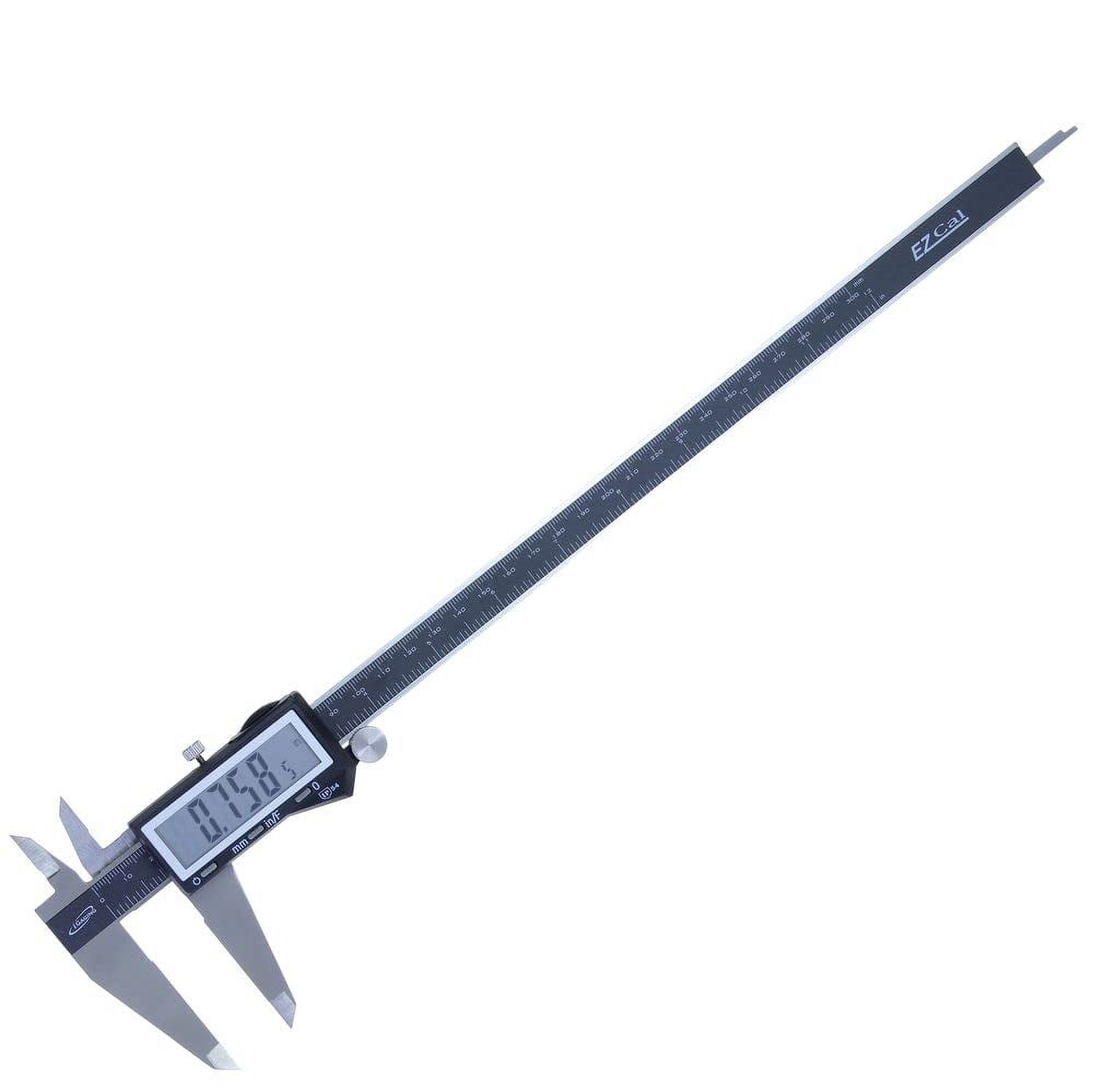 iGaging EZ CAL IP54 0-12" Super Large LCD Display Digital Caliper ...