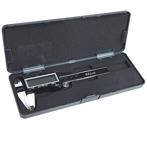iGaging Premium IP54 0-4" EZ CAL Fractional Digital Caliper - Walmart.com