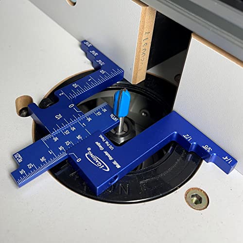 iGaging Router Table Gauge Adjustable and Setup Bar Set - Walmart.com