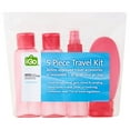 iGO 5 Piece TSA Approved Travel Gear Kit and Bath Bag, Various Colors ...