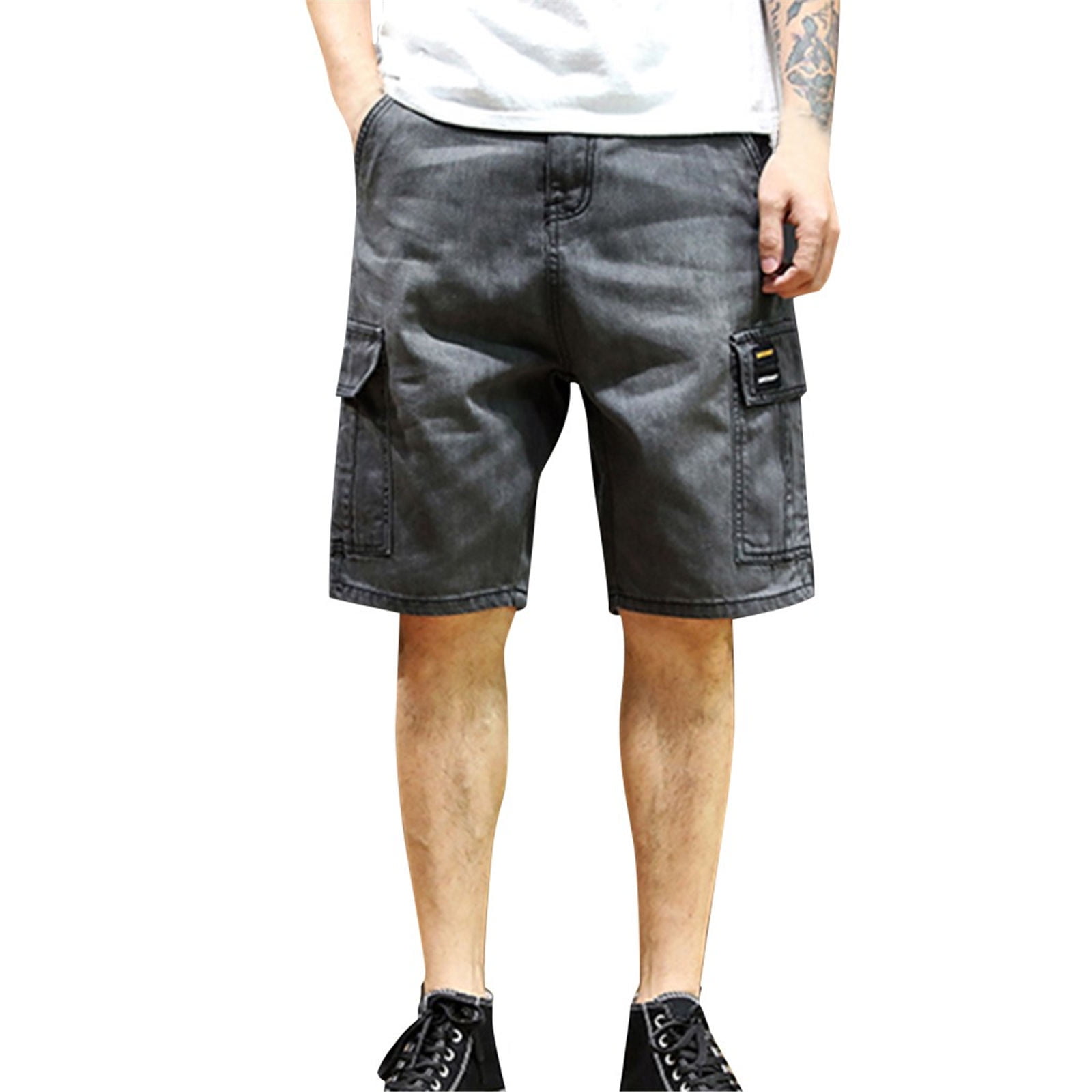 iHPH7 Cargo Shorts for Men, Baggy Denim Shorts Men, Jean Shorts Men ...