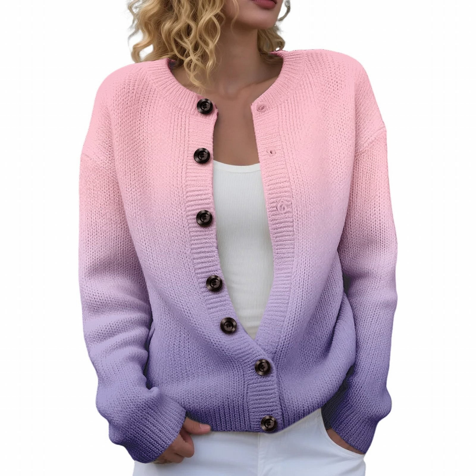 iHPH7 Casual Outerwear Fall Outfits for Women Fall Sweaters for Women ...