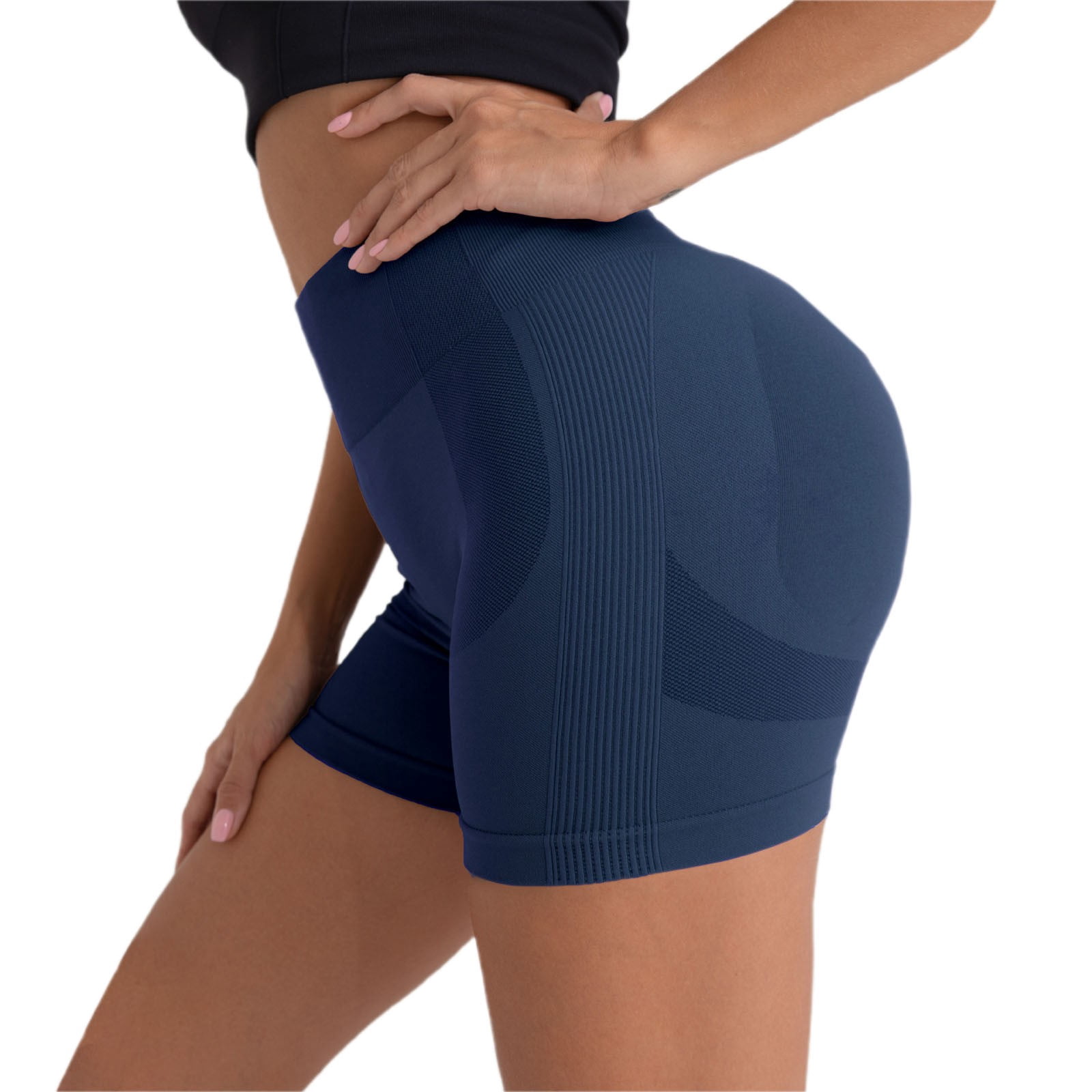 iHPH7 Compression Shorts for Women, Seamless Biker Shorts for Women ...