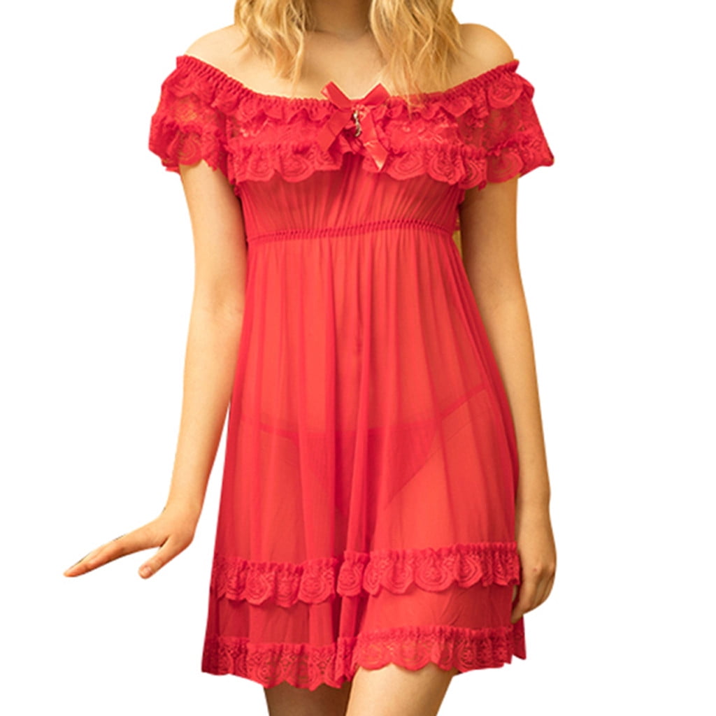 iHPH7 Nightgowns for Women, Sheer Nightgown, See Through Nightgown ...