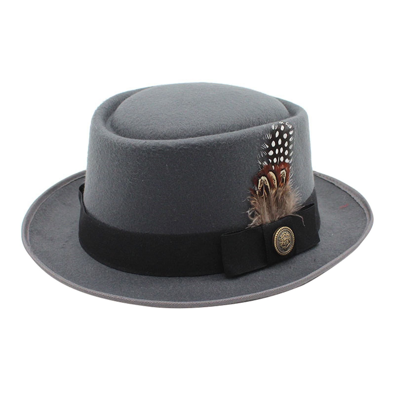 iHPH7 Packable Sun Hat Men's Fedoras Dress Hats for Women Vintage ...