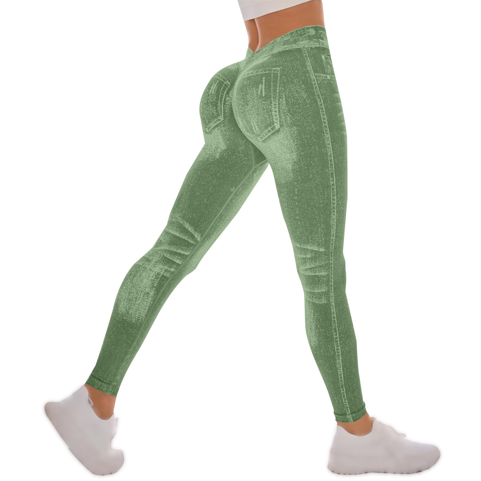 iHPH7 Tummy Control Leggings for Women Anti Cellulite Leggings 3d Butt ...