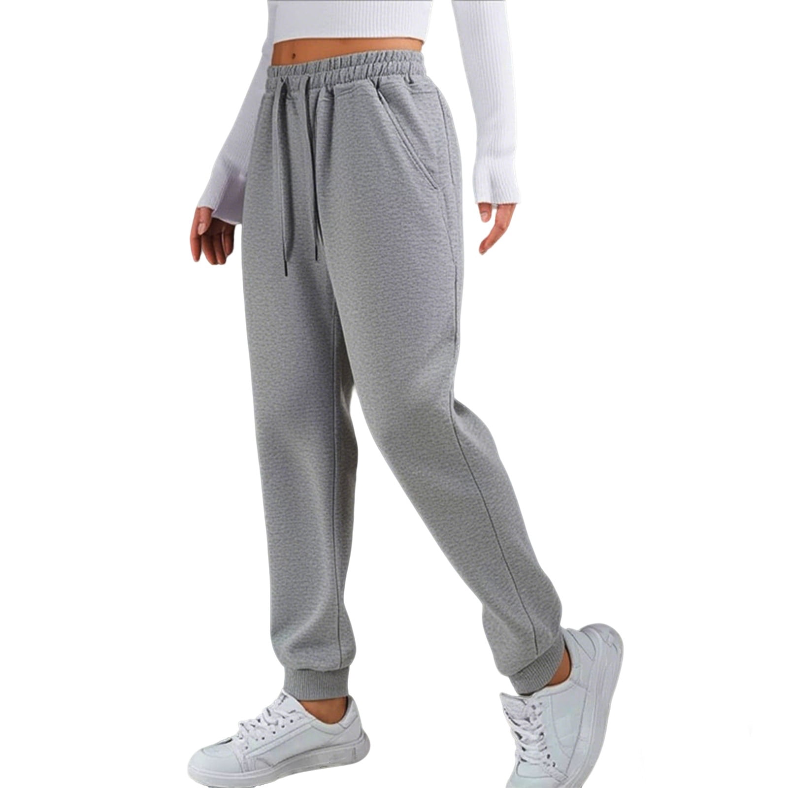 iHPH7 Womens Joggers with Pockets, Drawstring Sweatpants Women for ...