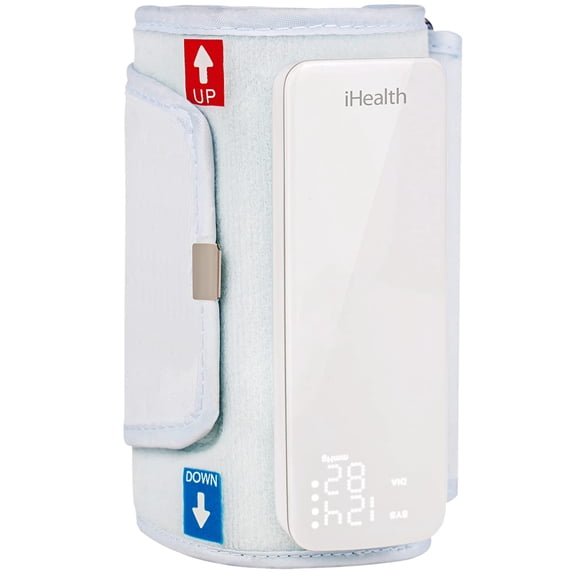 iHealth Neo Smart Arm Blood Pressure Monitor with Adjustable Cuff BP5S ...