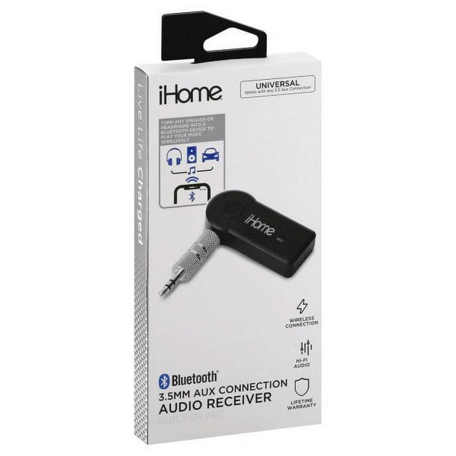 iHome 3.5MM Bluetooth Audio Receiver - Walmart.com