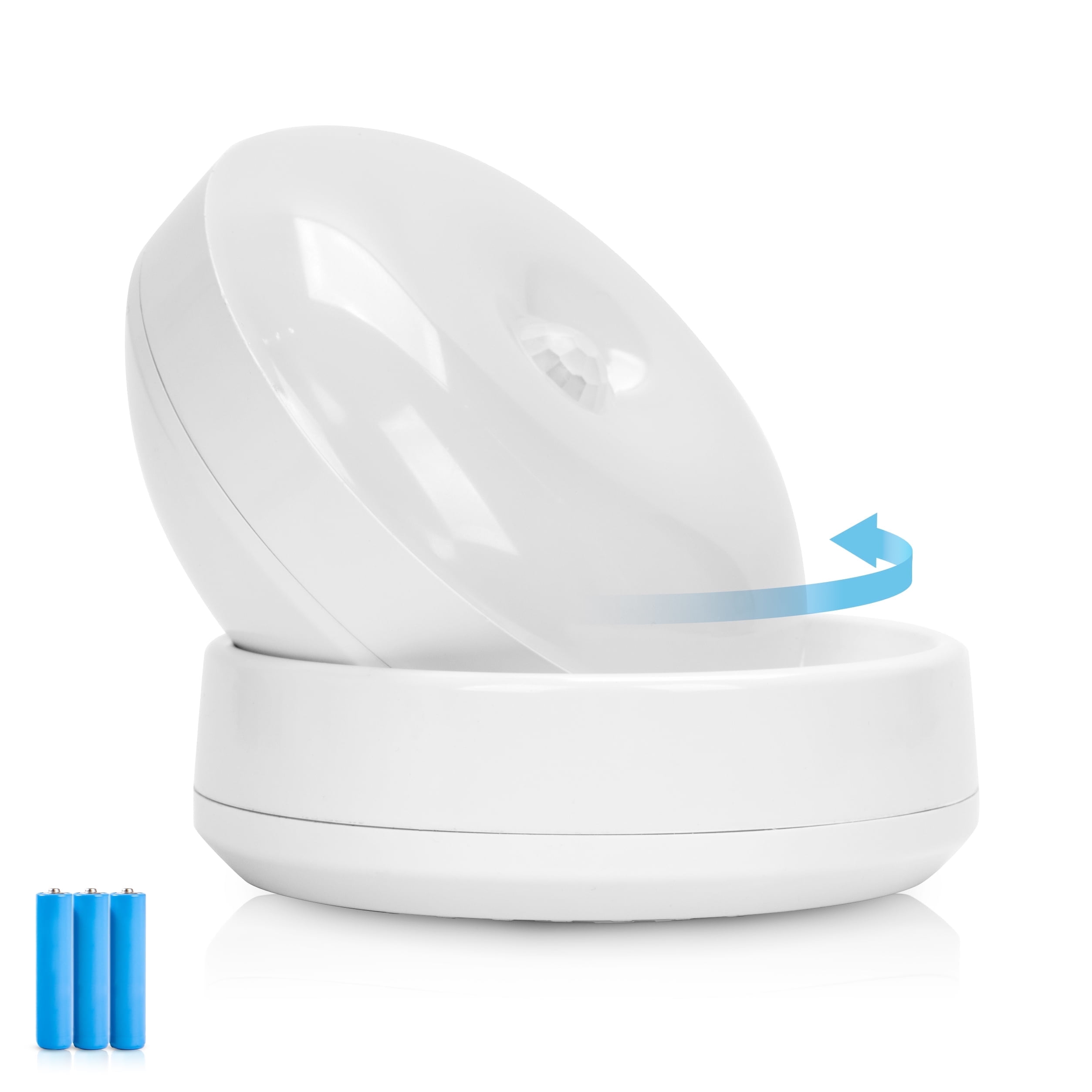 iHome 360° Rotating Motion Sensor Puck Light, Auto/On Modes, Magnetic ...