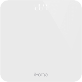 iHome Smart Bluetooth Digital Body Scale, Black, 14 Measurements, 397 ...