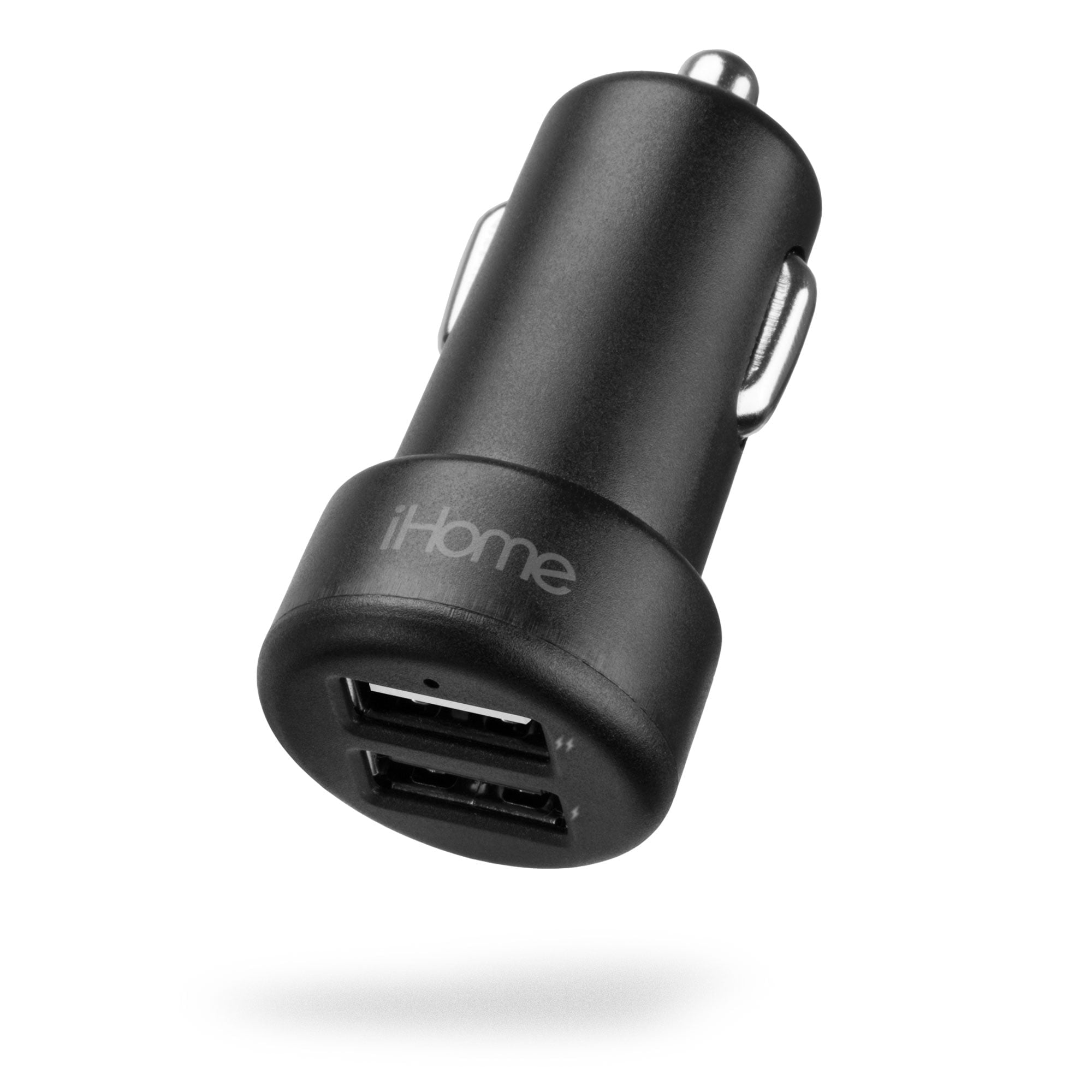 iHome Dual Port Car Charger, 3.4 AMP, 2 USB-A Ports, Fast Charging on ...