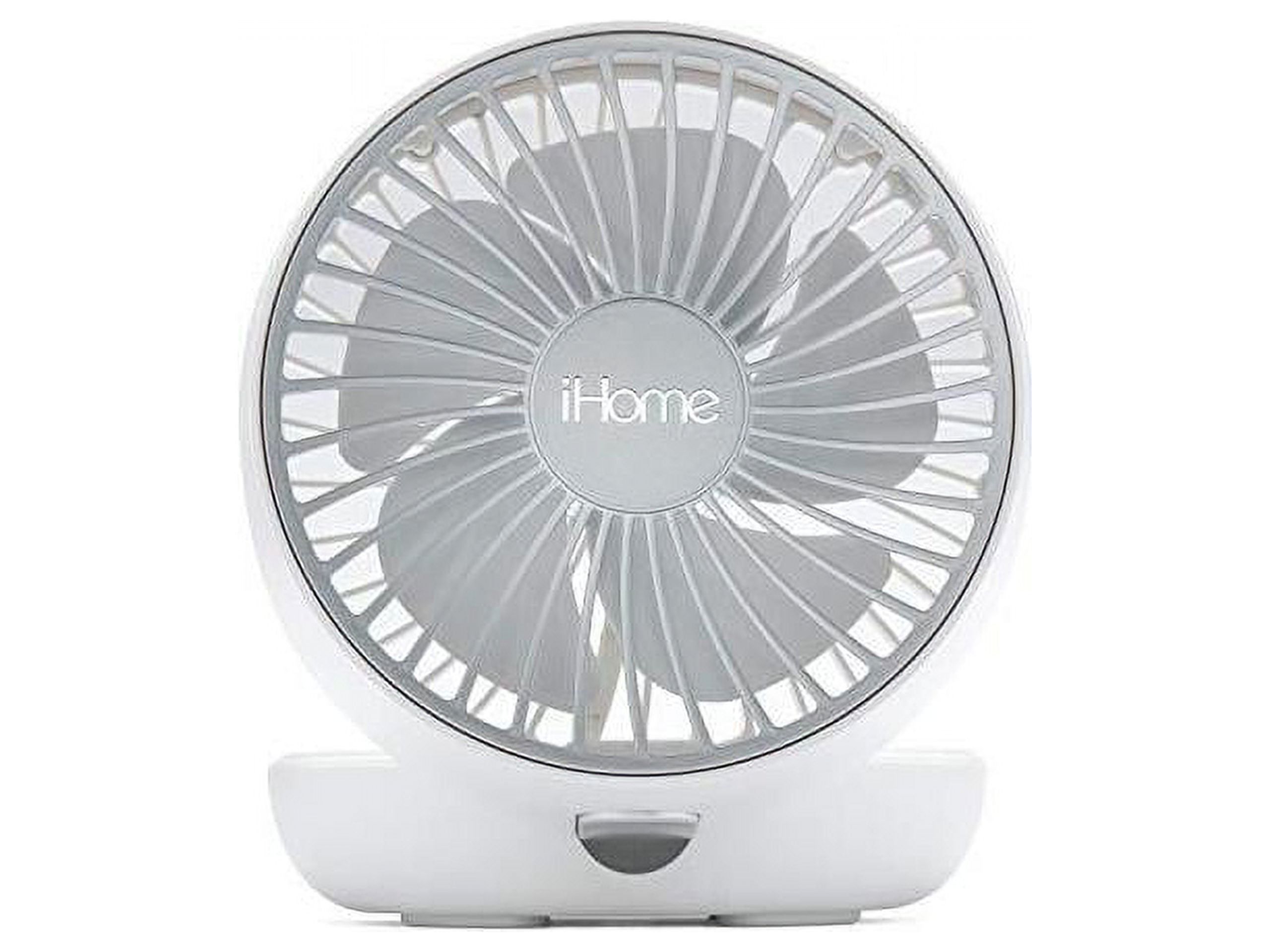 iHome IF100W Compact Air Circular Sound Machine - White - Walmart.com