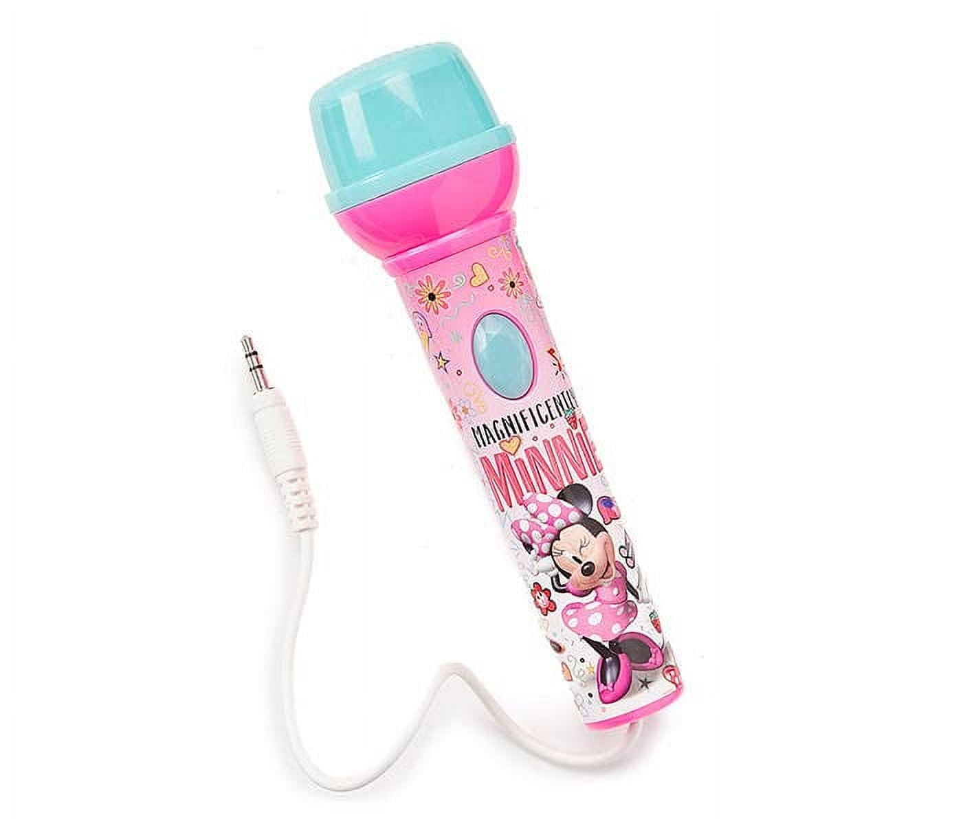iHome MMV068 Kids Disney Minnie Mouse Karaoke Sing Along Microphone ...