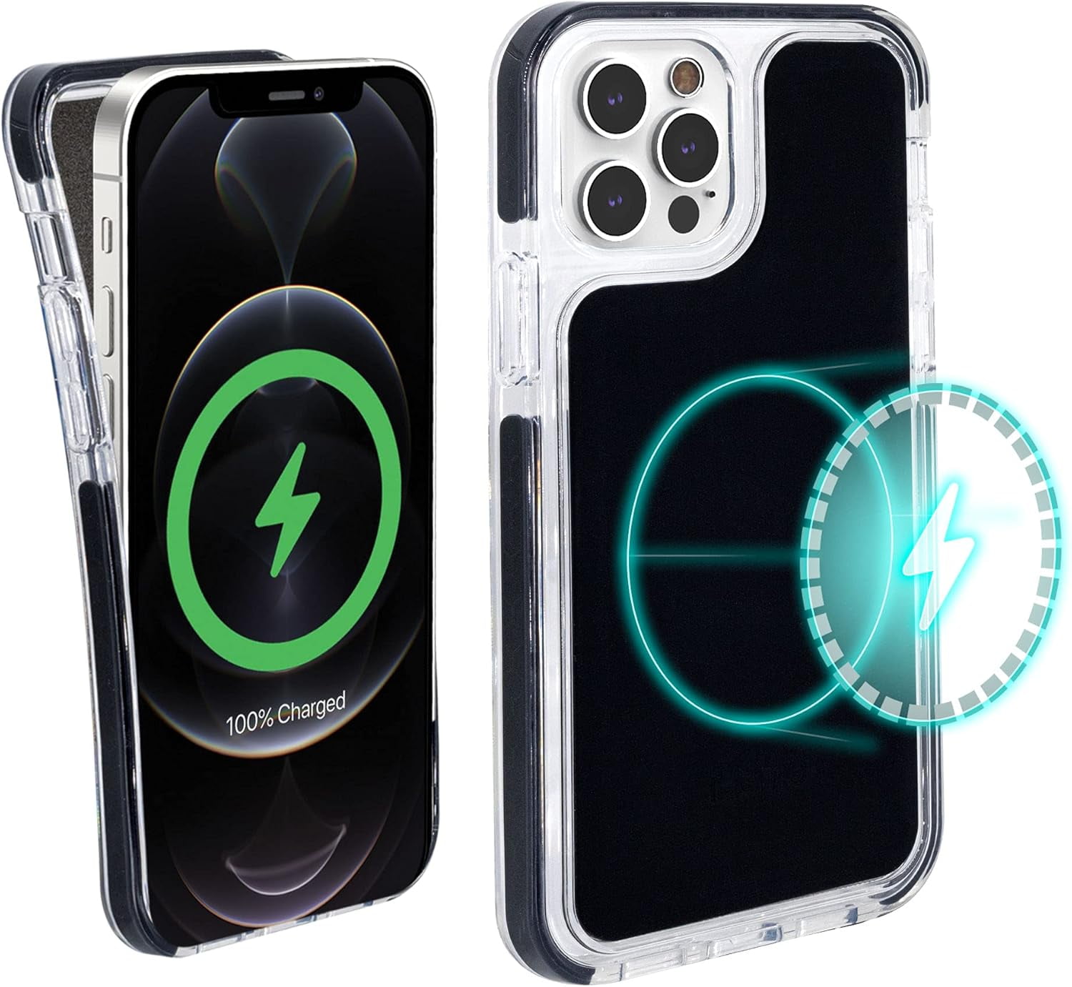 iHome Magnetic Silicone Velo Case, Slim & Shock Absorbent, MagSafe ...