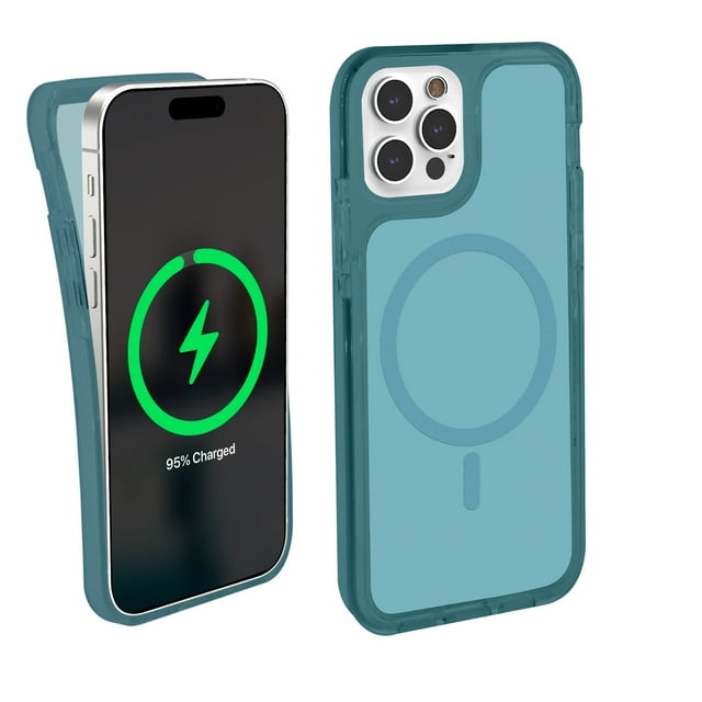 iHome Magnetic Velo Back Cover Cell Phone Case for Apple iPhone 15 Pro ...