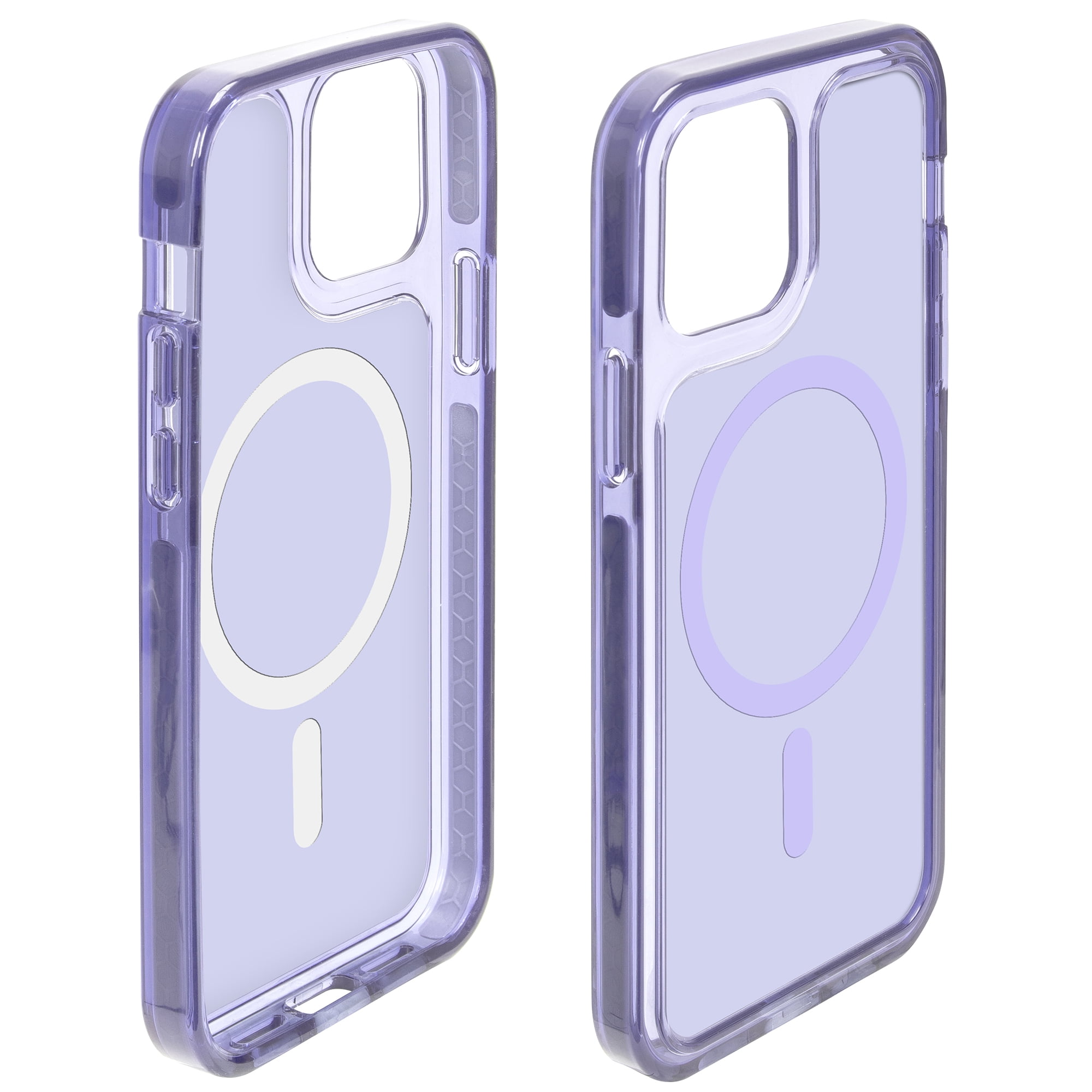 iHome Magnetic Velo Phone Case for iPhone 15 Pro Max, Pastel Purple ...
