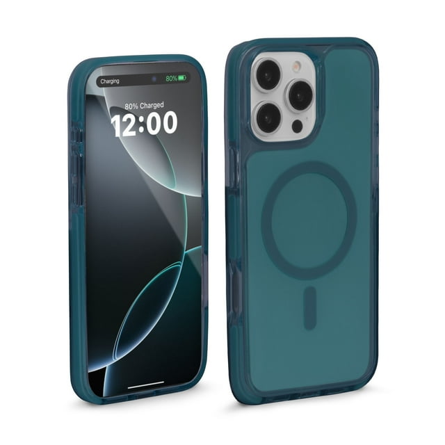 iHome Premium iPhone 16 Pro Case, MagSafe Compatible, Drop Protection ...