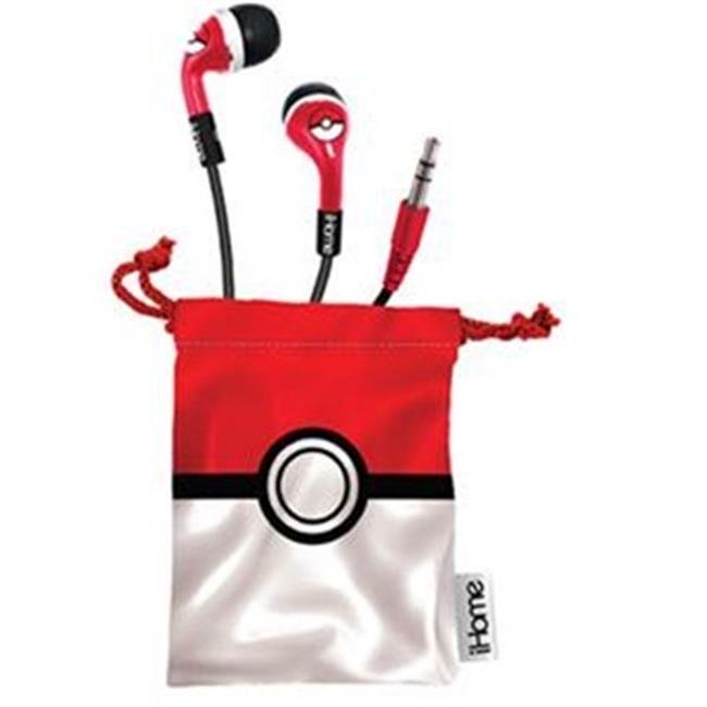 iHome Pokemon - Earphones with mic - in-ear - wired - noise isolating ...