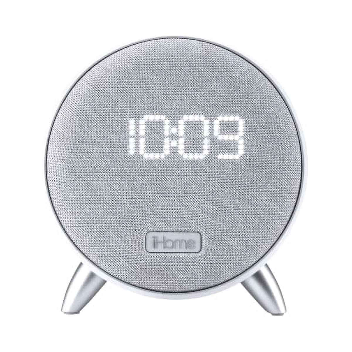 iHome iBT235 Powerclock with Bluetooth, Charging Station, and Alarm ...