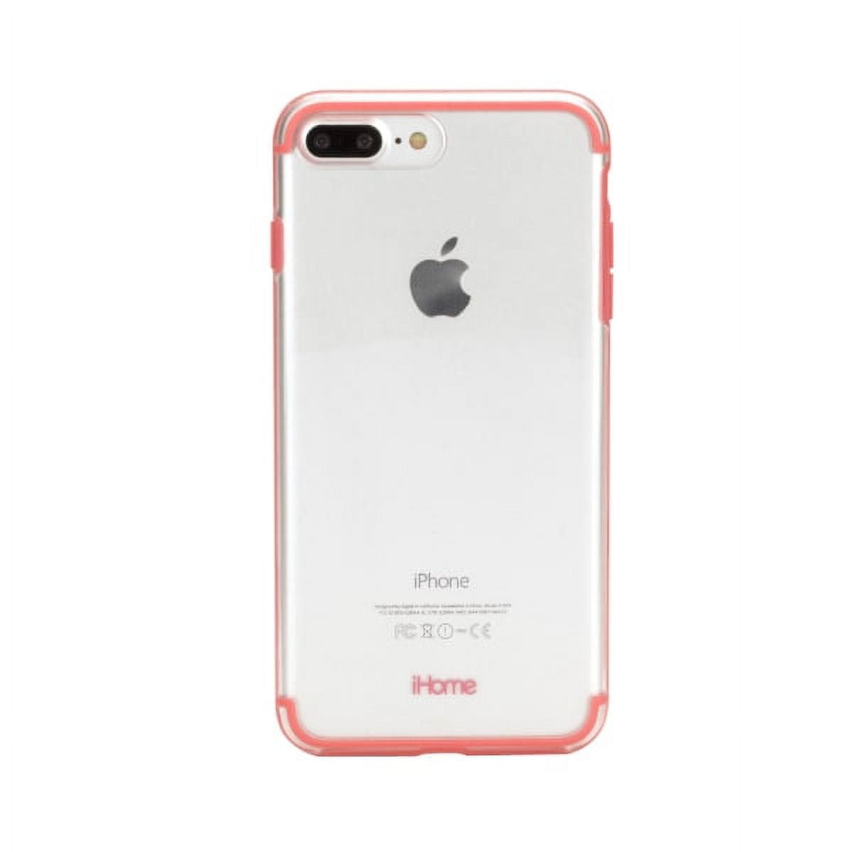 iHome Sheer 2.0 Case For Apple iPhone 7 Plus, Pink - Walmart Business ...