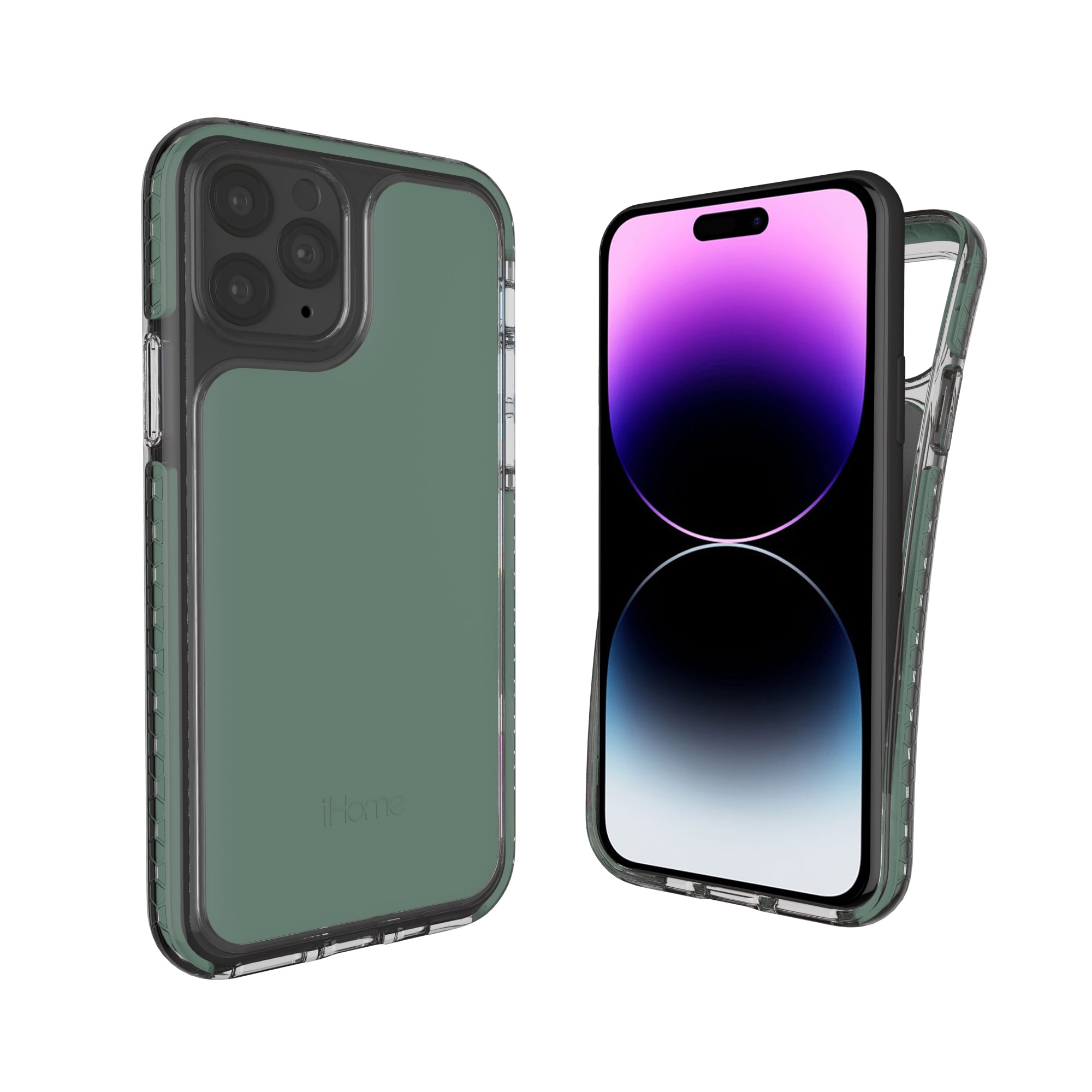 iHome Silicone Velo Case for iPhone 14 Pro Max, Green - Walmart.com