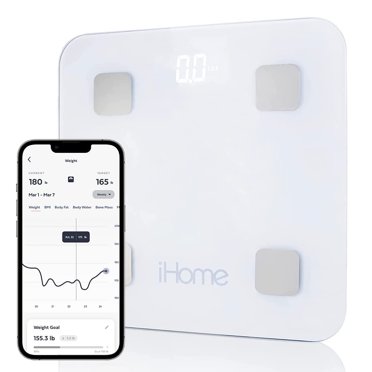 Health O Meter Digital Glass Bathroom Scale - Walmart.com