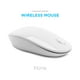 iHome Wireless Optical Mouse: Universal Mouse with USB-C & USB-A ...