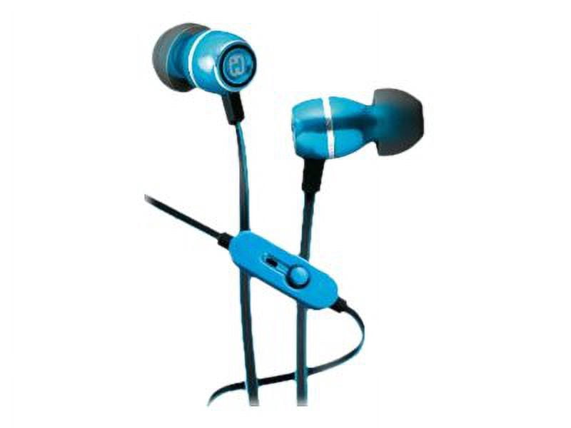 iHome iB18 - Earphones with mic - in-ear - wired - 3.5 mm jack - noise ...