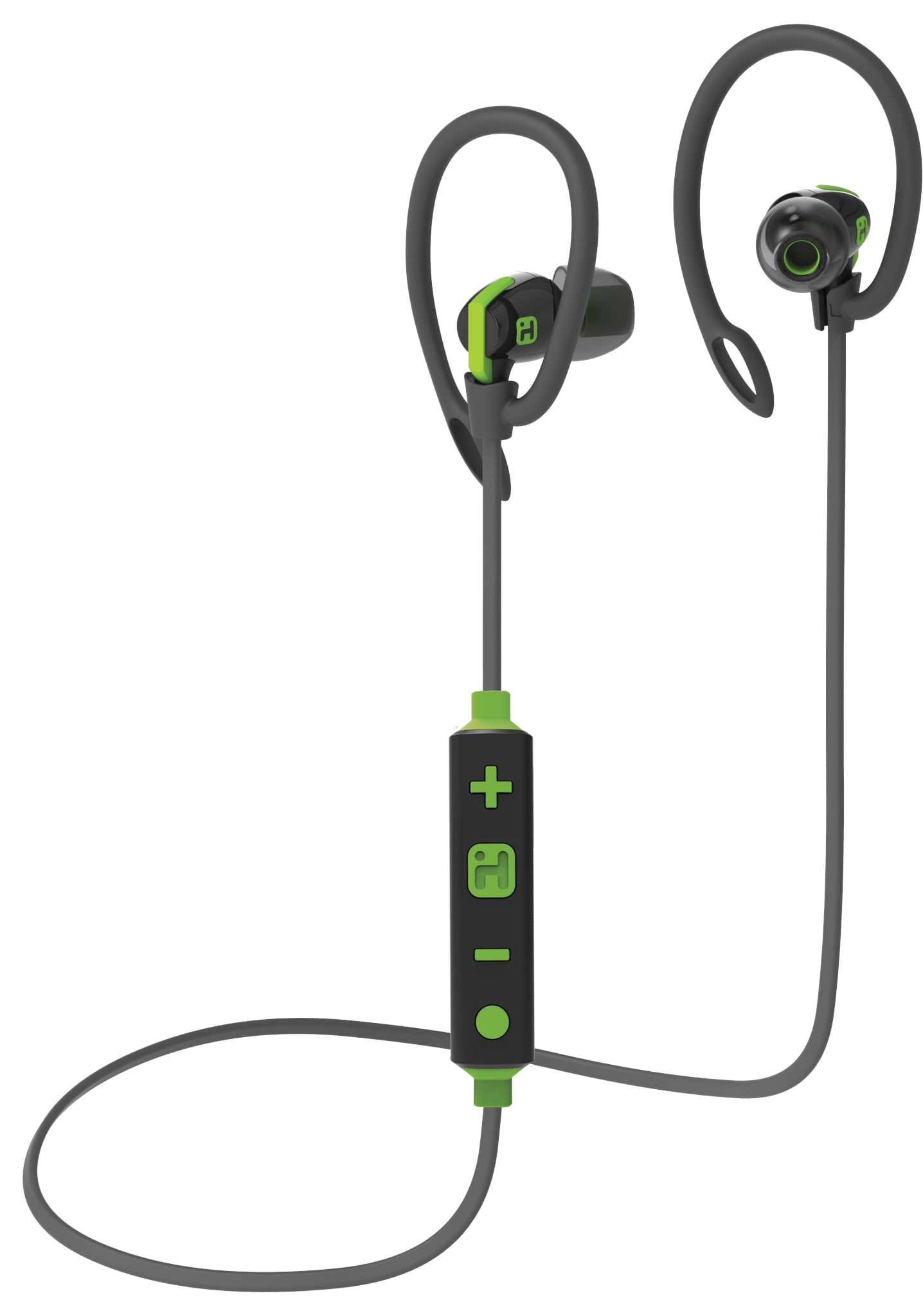 iHome iB79 Bluetooth Wireless Water-resistant Sport Earphones with Mic ...