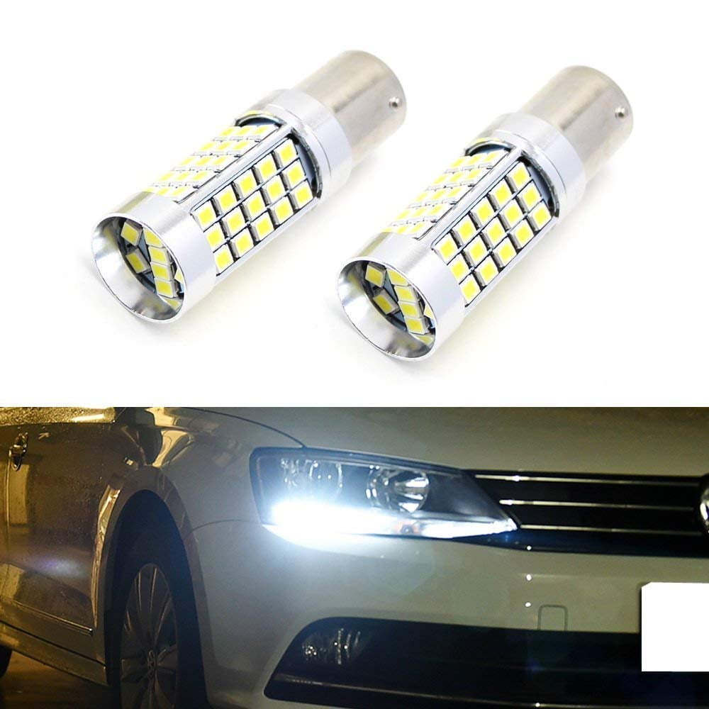 iJDMTOY Compatible With Volkswagen: 2011-2017 Jetta 6000K Xenon White ...