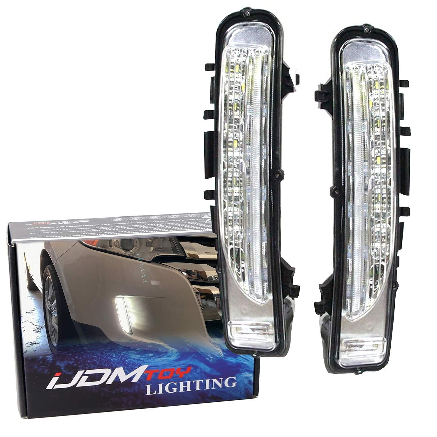 iJDMTOY Switchback LED Daytime CM31 Running Lights Compatible With Ford ...