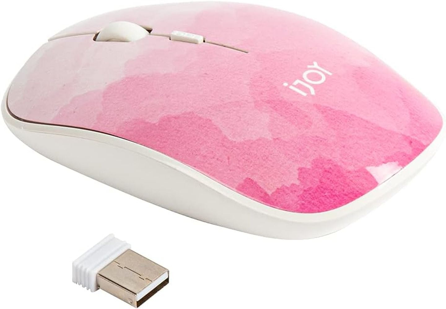 iJOY Click Wireless Mouse for Laptop Bluetooth Computer Mouse Pink ...