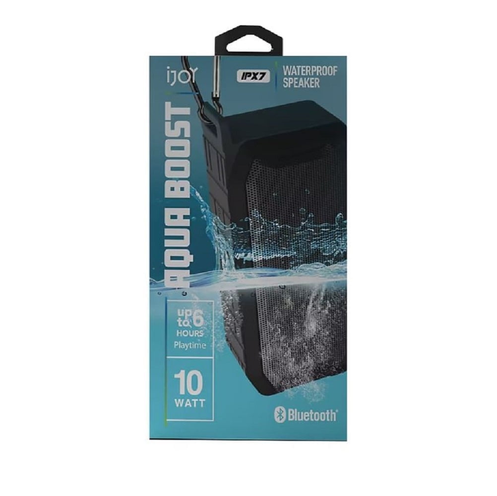 iJoy AquaBoost Ipx7 Waterproof Speaker IJPDQ106 - Walmart.com