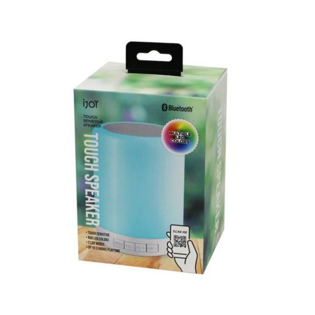 iJoy Touch Lamp Night Light Bluetooth Speaker, Pack of 6 - Walmart.com