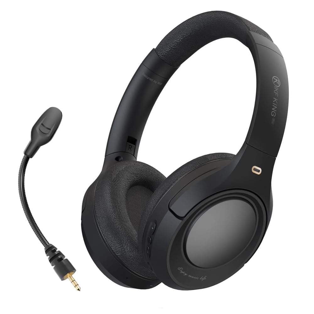 iKF King Pro Hybrid Active Noise Cancelling Headphones Hi-Res Sound ...
