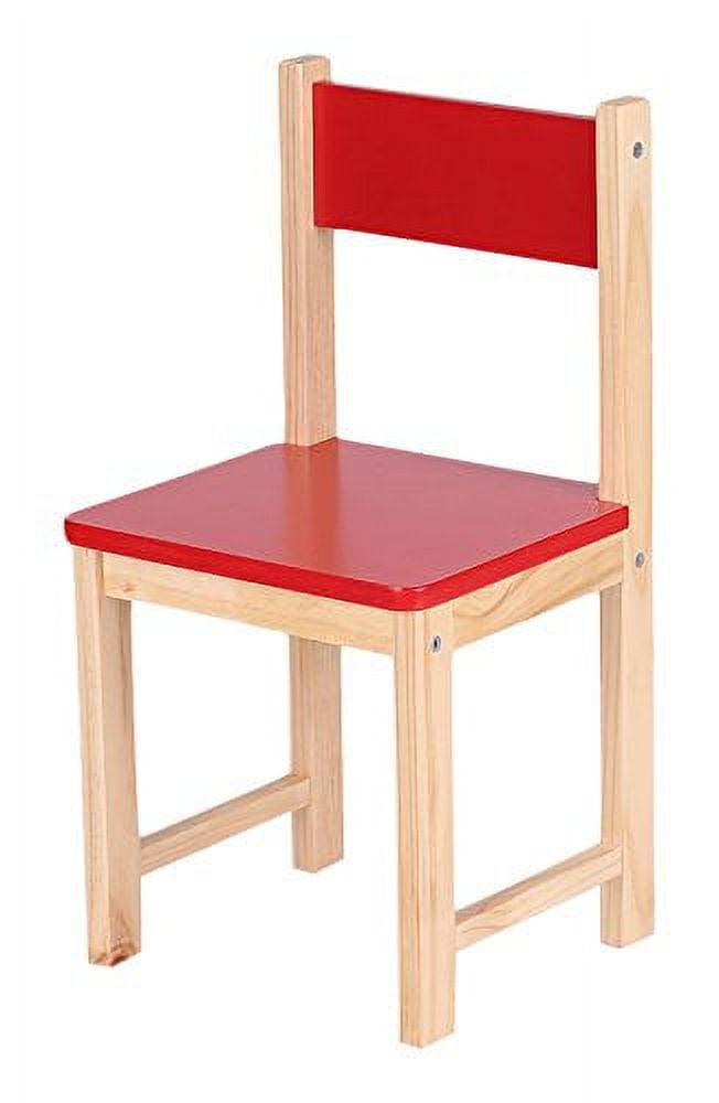 iKayaa Cute Wooden Kids Chair - Walmart.com