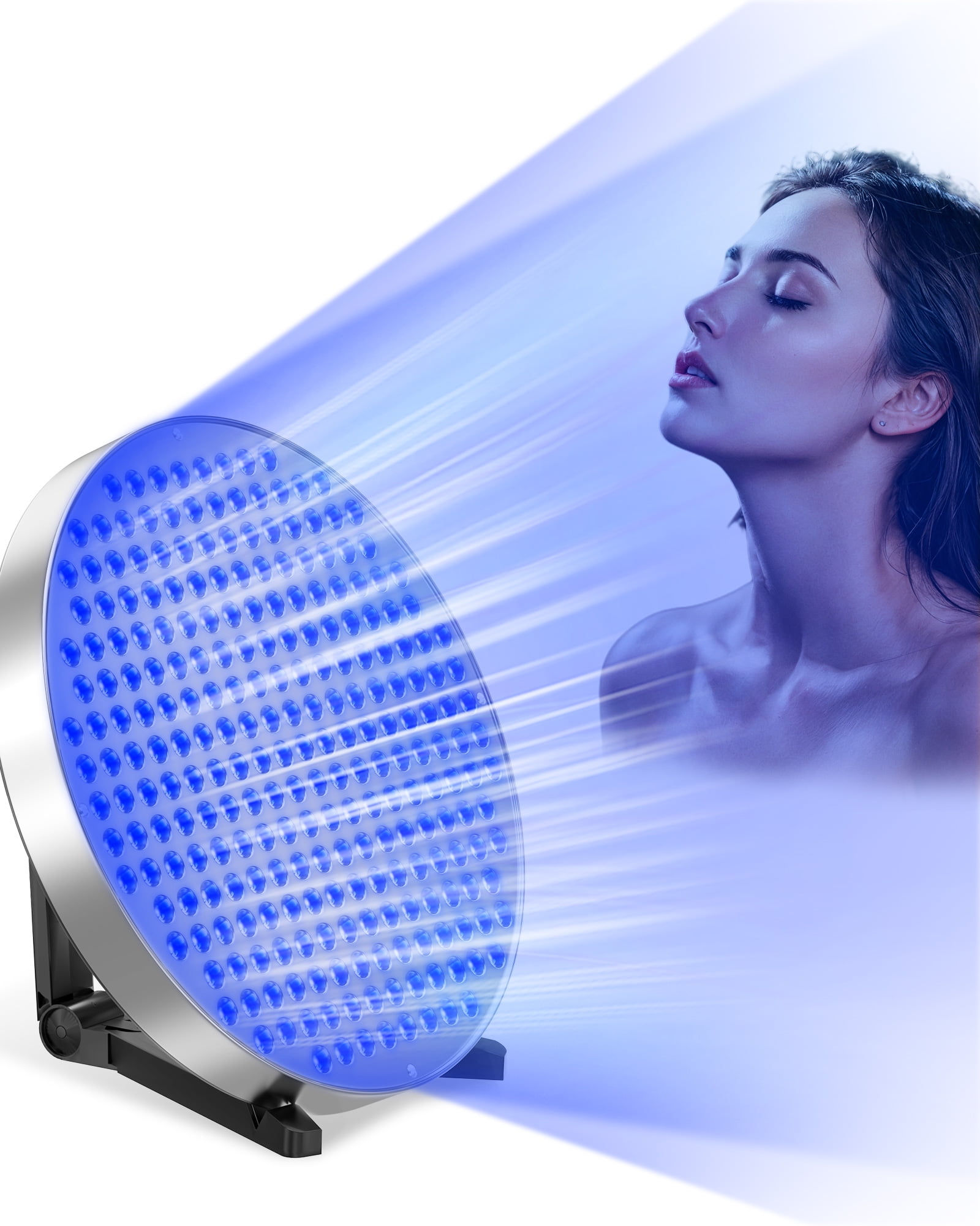 iKeener Indoor LED Tanning Light Board with 250 Bulbs, 460nm Wavelength ...