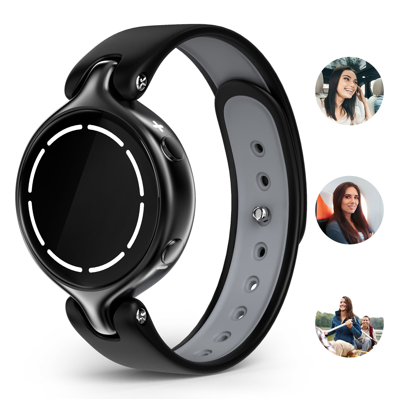 iKeener Motion Sickness Relief Wristband - Drug-free, Rechargeable ...
