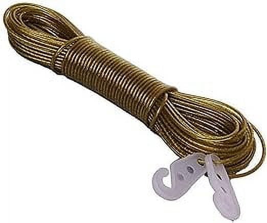 iKonbi 10 meter PVC Coated Steel Wire Rope Washing Line Clothesline ...