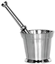 iKonbi Heavy Aluminum Mortar and Pestle Set/Spice Mixer for Kitchen ...