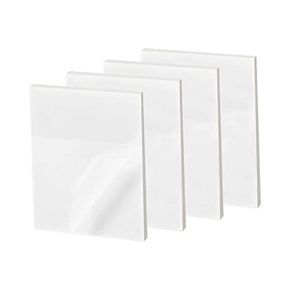 iKyce Transparent Sticky Notes Largeï¼Œ 2.8 x 3.8 inch Translucent Self ...