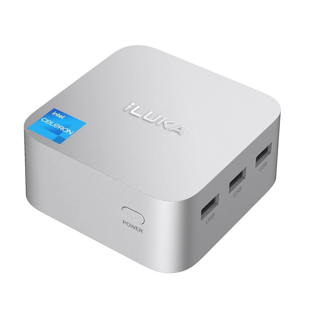 iLUKA T8 PRO Mini PCs, Intel N5095 CPU, 8GB, 256GB SSD - Walmart.com