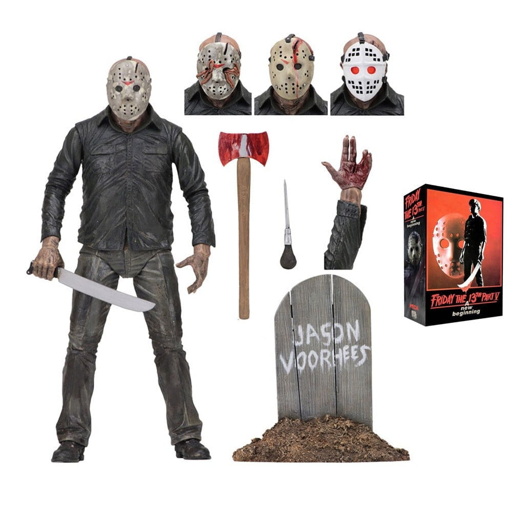iLicht- Friday the 13th - 7" Scale Jason Voorhees Action Figure - Ultimate Part 5 Jason ...