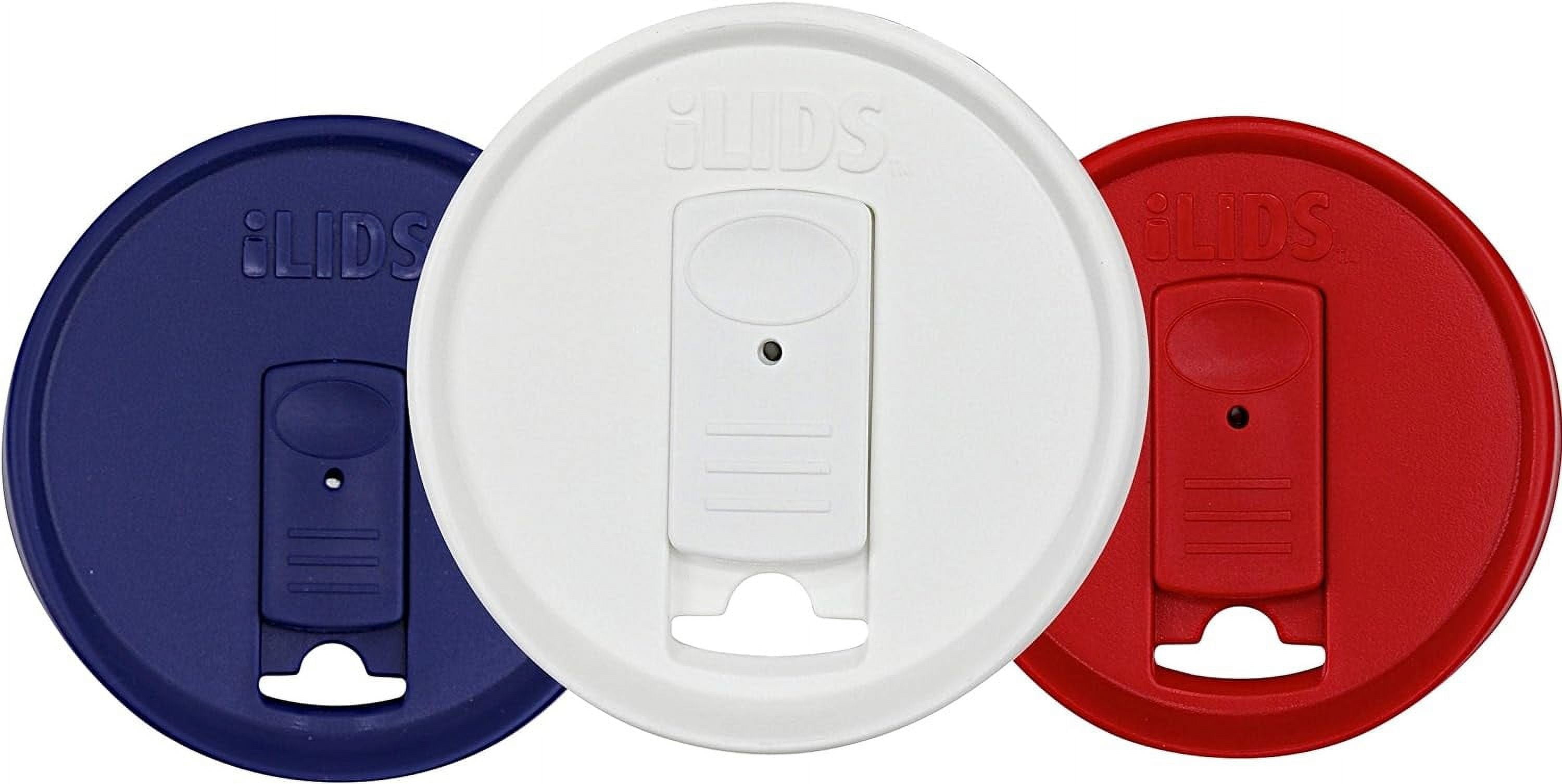 iLids Mason Jar Drink Lid for Regular Mouth Jars, Sparkler 3-pack ...