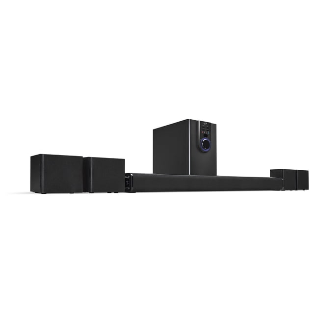 iLive IHTB142B Wireless 5.1 Channel Surround Sound 80 Watt Continuous ...