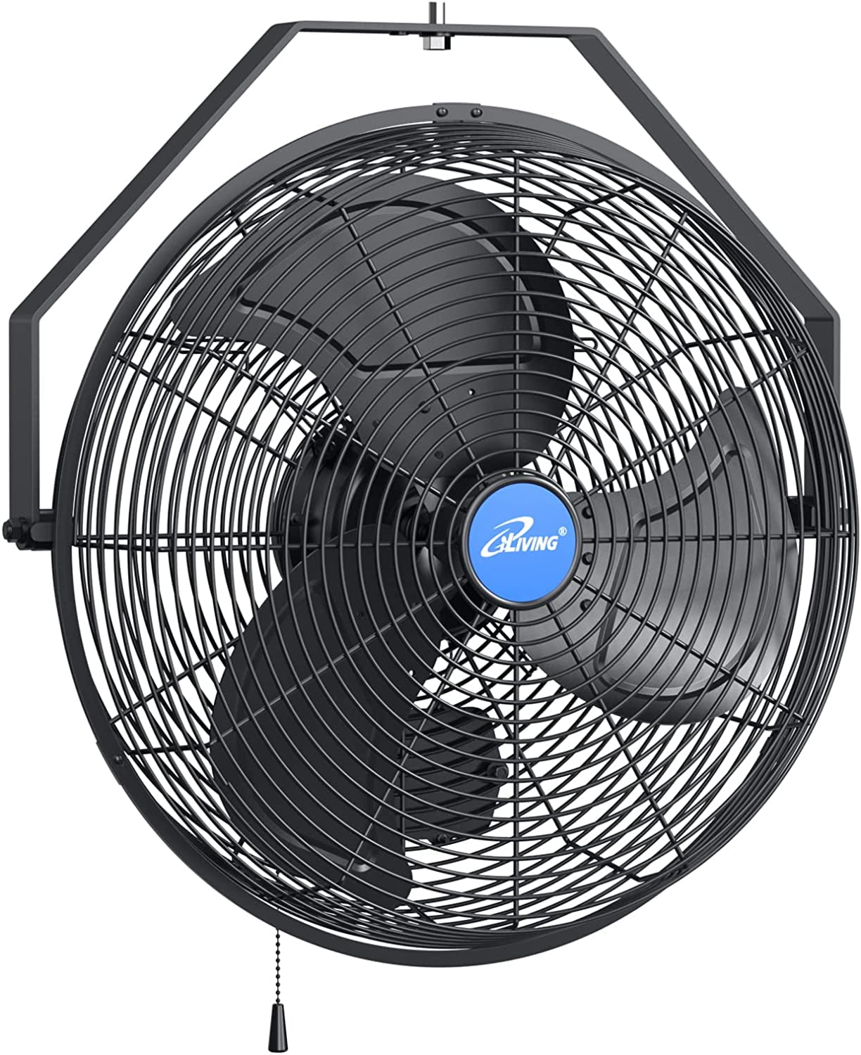 iLiving Wall Mounted Variable 14 Inches Speed Indoor/Outdoor ...