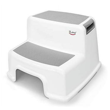 Ryanstar Racing Adult Seniors Step Stool with Non-Slip Rubber Steps ...