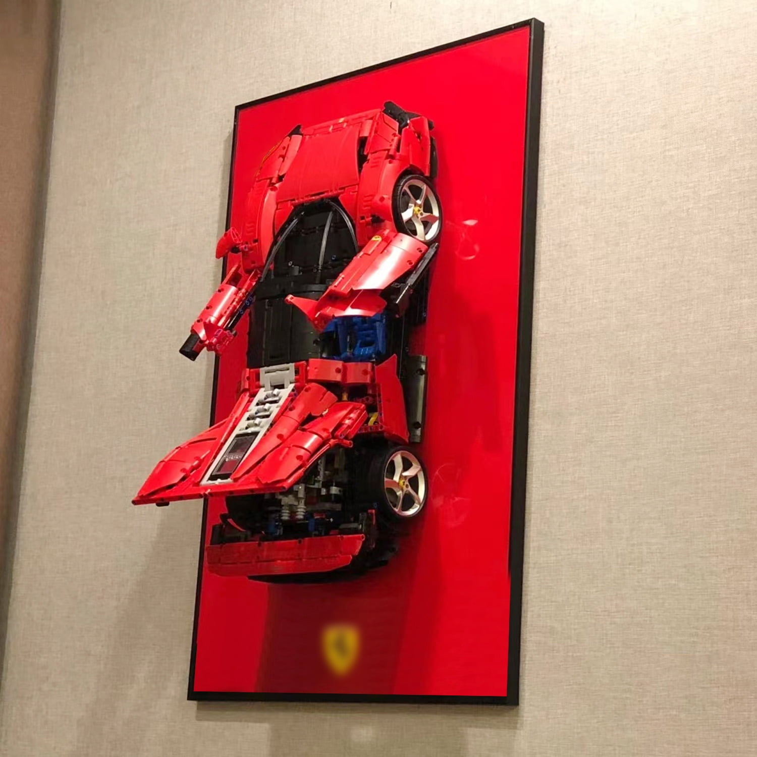 iLuane Display Wallboard for Lego Technic Ferrari Daytona SP3 42143 ...